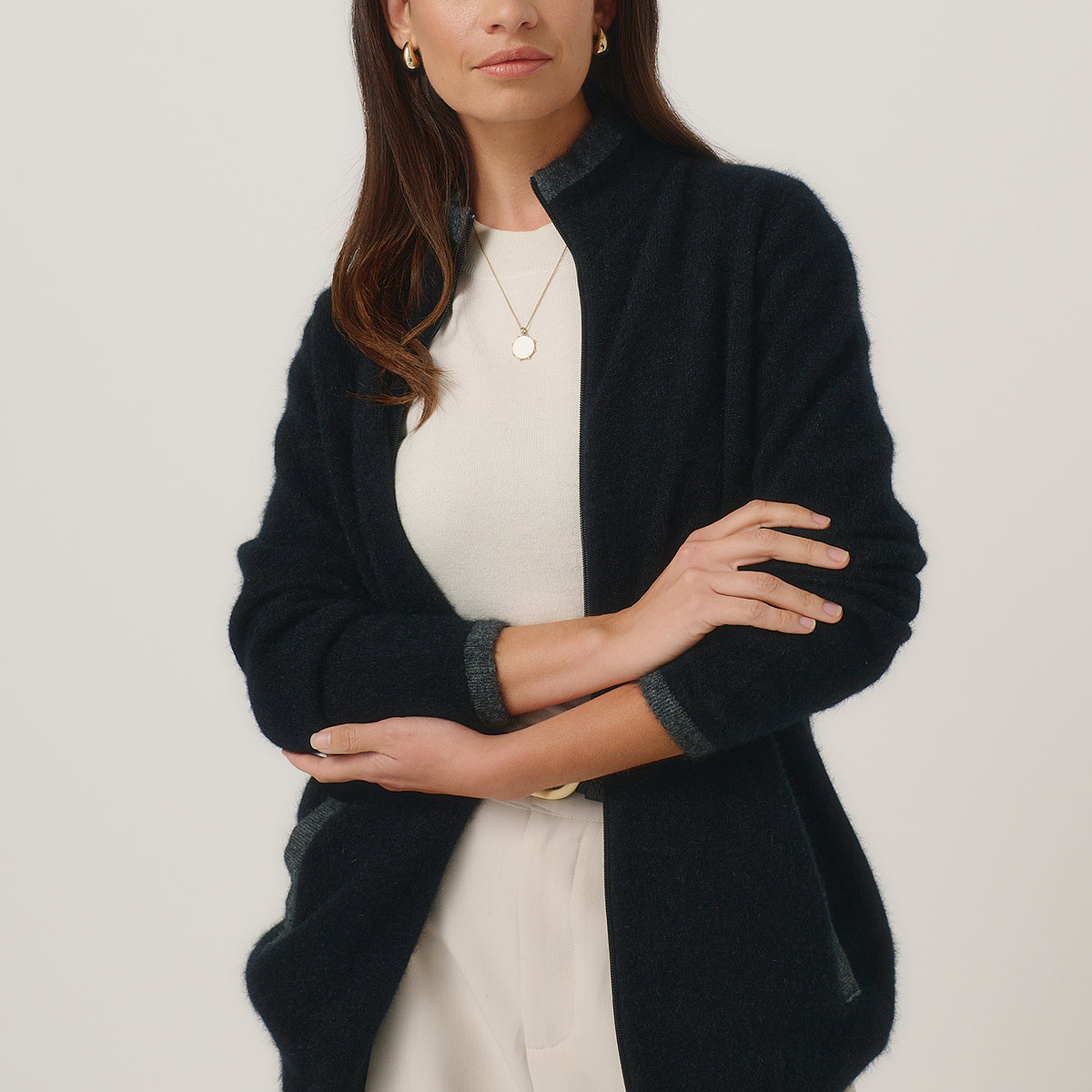 Leelou Jacket | Merino Possum Silk Knit | Made in New Zealand – Merinomink